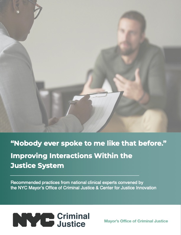Roundtable Brief: Improving Interactions Within the Justice System ...